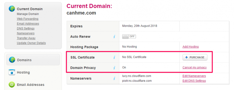 Hướng dẫn quản lý, trỏ tên miền ở LCN » Canh Me